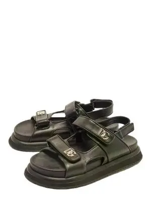 DOLCE & GABBANA Dolce & Gabbana Logo Slingback Sandals