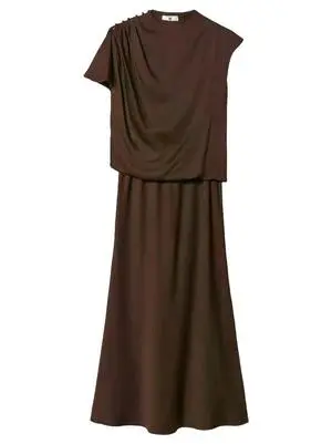 TWINSET TWINSET Satin Midi Dress