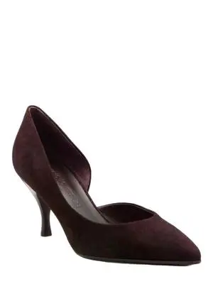 SERGIO LEVANTESI Jada Side-cutout Pumps - Brown