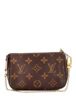 LOUIS VUITTON Louis Vuitton Monogram Canvas Mini Clutch Bag