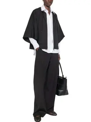 MAX MARA Hooded Cape-Sleeve Hoodie