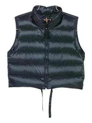 Max Mara Quilted Gilet - Blue