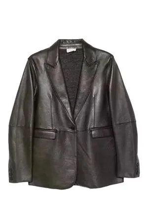 P.a.r.o.s.h Leather Jacket - Brown