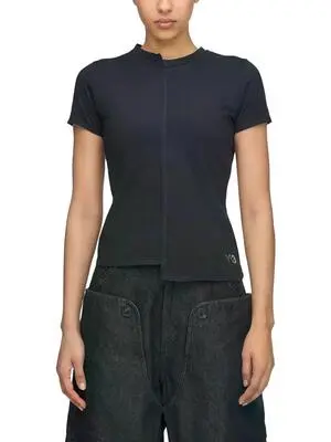 Y3 Fitted Short Sleeve T-shirt - Black