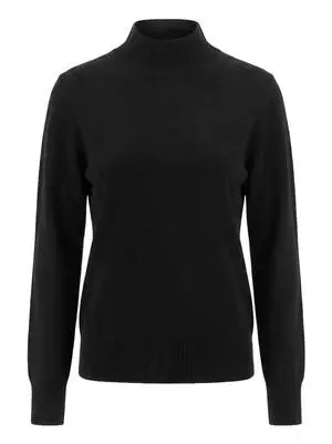 Pinko High-neck Wool Sweater - Black