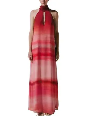 BAOBAB Halterneck Maxi Dress - Red