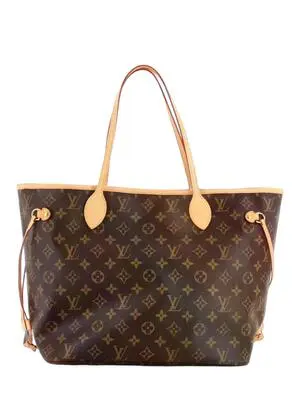 LOUIS VUITTON Louis Vuitton Monogram Canvas Tote Bag Brown