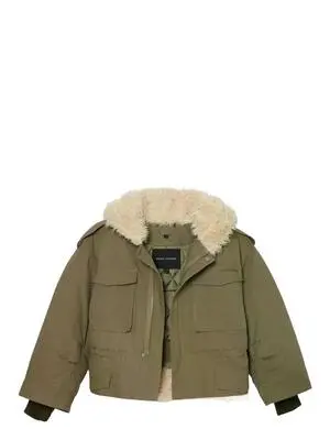 Marc Jacobs Cropped Cargo Parka - Green