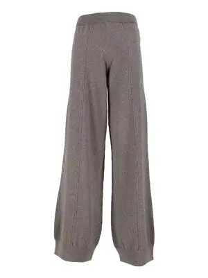 Fabiana Filippi Seam-detail Track Pants - Grey