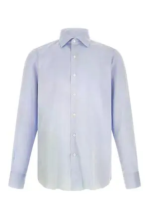 FINAMORE 1925 Napoli Long-sleeve Shirt - Blue