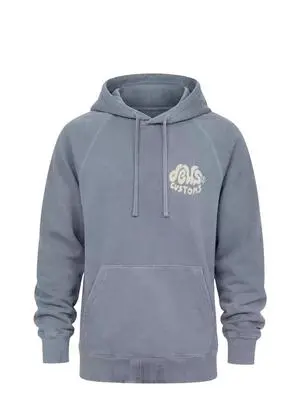 Deus Ex Machina Debris Reverse Hoodie - Grey