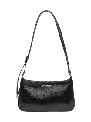 Palm Angels Giorgina Shiny Shoulder Bag - Black