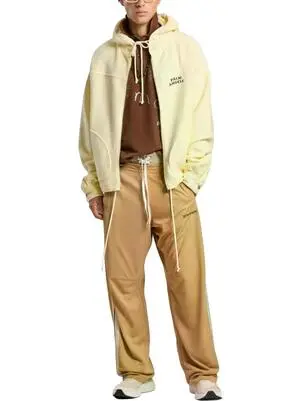 Palm Angels Logo-print Side-stripe Track Pants - Neutrals