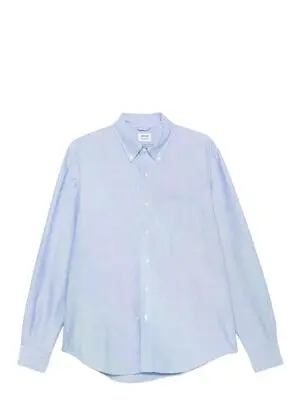Aspesi Button-down Chest-pocket Shirt - Blue