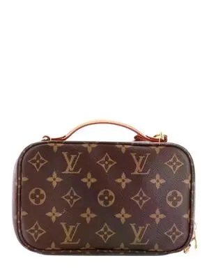 LOUIS VUITTON Utility Monogram Canvas Crossbody Bag - Brown