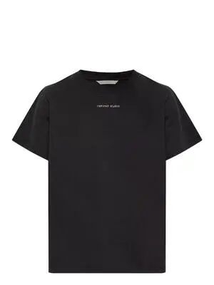 RETHINKIT STUDIOS Logo-print Short-sleeve T-shirt - Black