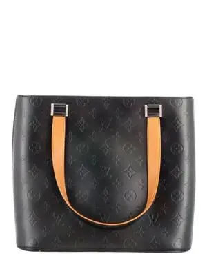 LOUIS VUITTON Louis Vuitton Monogram Vernis Tote Bag Grey