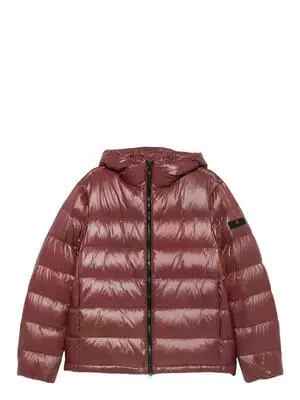 Peuterey Quilted Hooded Puffer Jacket - Red