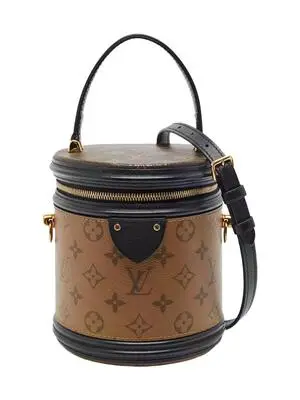 LOUIS VUITTON Louis Vuitton 2018 Cannes Monogram Reverse Canvas Mini Bag Brown
