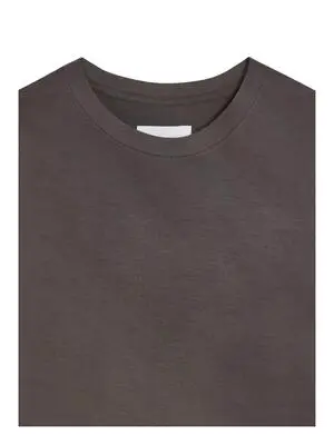 SSSTEIN Oversized Crew-neck Wool T-shirt - Grey