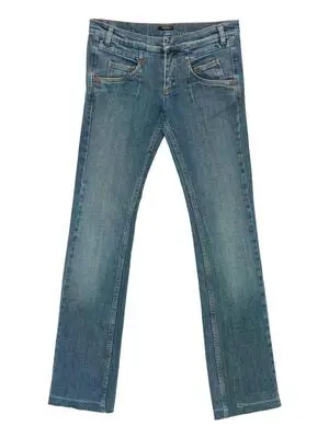 MIU MIU Miu Miu Raw-Hem Denim Jeans