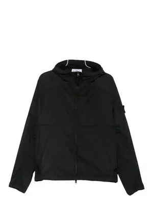STONE ISLAND Stone Island Logo-Patch Hooded Jacket