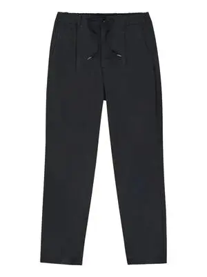 Herno Herno Resort Drawstring-Waist Trousers Blue
