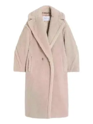 Max Mara Tedgirl Double-Breasted Coat Neutrals