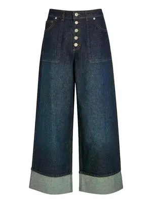 DAMSON MADDER Wide-leg Jeans - Blue