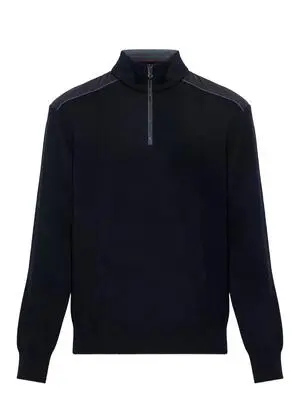 PAUL & SHARK Paul & Shark Quarter-Zip Stand-Up Collar Sweater