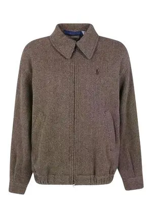 POLO RALPH LAUREN Polo Ralph Lauren Herringbone-Pattern Wool Jacket