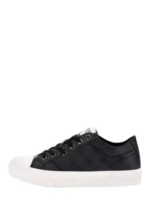 Guess Istria Low 4g Logo Sneakers - Black