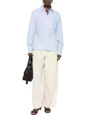 CLOSED Pleated-back Cotton Shirt