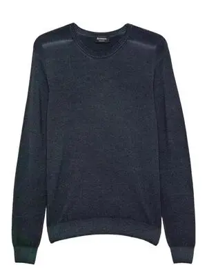 AROVESCIO Crew-neck Knit - Blue