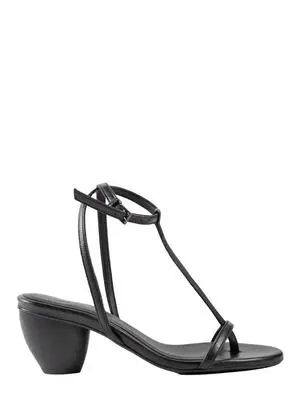 Free People La La Land Strappy Sandals - Black