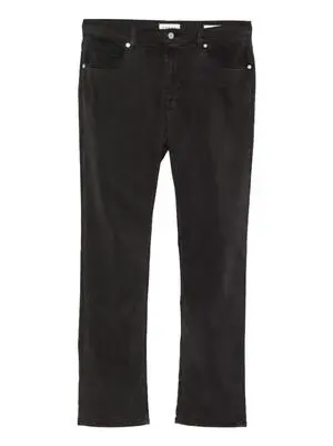 FRAME FRAME Modern Straight Brushed Twill Wide-Leg Jeans