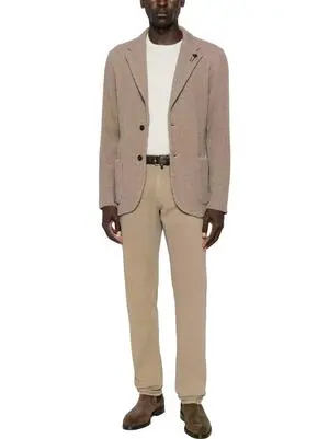 GRAN SASSO Crew-neck Long-sleeve Sweater - Neutrals
