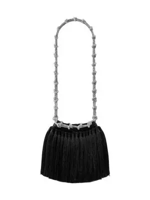SIMONMILLER Tassel Knotty Shoulder Bag - Black