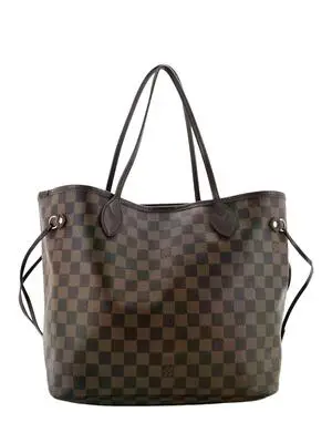 LOUIS VUITTON Neverfull Damier Mm Tote Bag - Brown