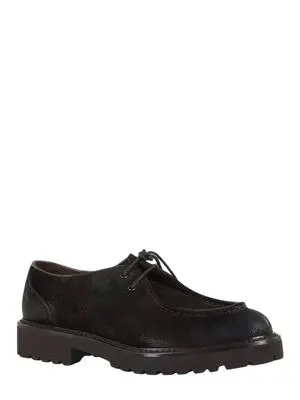 DOUCAL'S Suede Derby Shoes - Brown