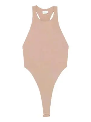 Andamane Racer-back Bodysuit - Neutrals