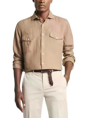 FAY Button-flap Pocket Shirt