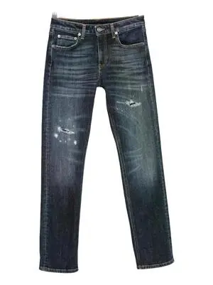 DONDUP Distressed Turn-up Jeans - Blue