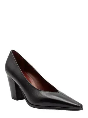 FESTA MILANO Wara Tapered-toe Pumps - Black
