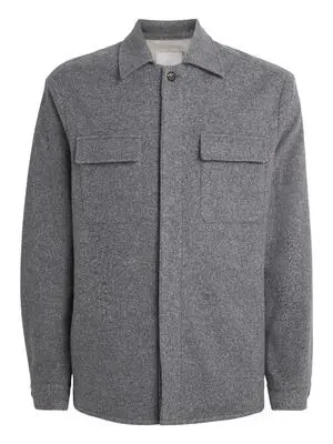 ELEVENTY Cotton-wool Overshirt