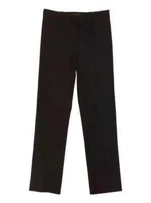 Prada Belt-loop Straight Leg Trousers - Brown