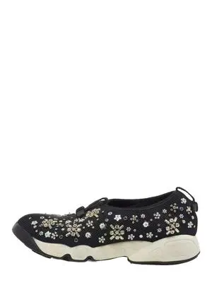 Dior Fusion Embroidered Mesh Sneakers - Black
