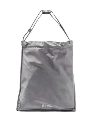 Prada Prada Wish Drawstring Bucket Bag Grey
