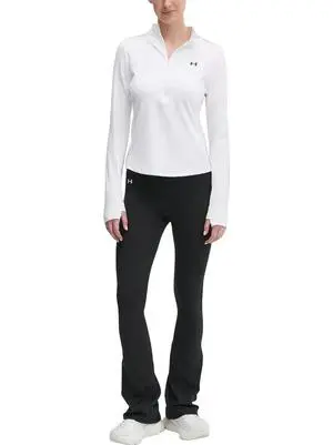 Under Armour Motion Logo-print Flared Leggings - Black