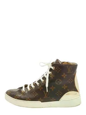LOUIS VUITTON Stellar Monogram Sneakers - Brown